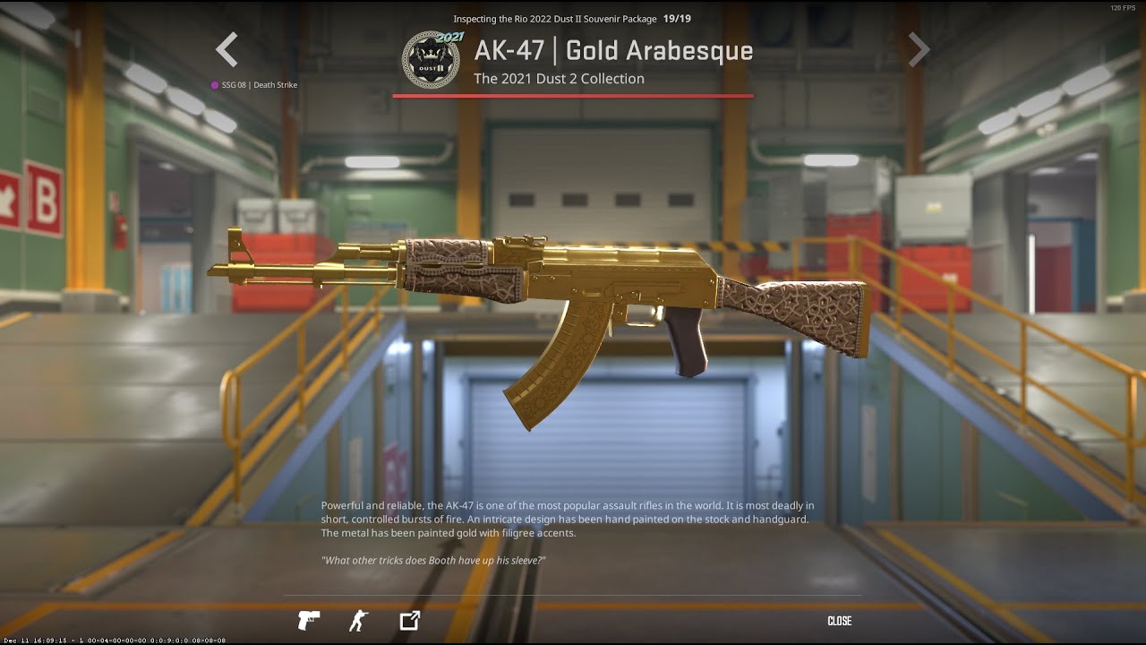 SOUVENIR hunting!! CS2 Gold Arabesque or Desert Hydra? - YouTube