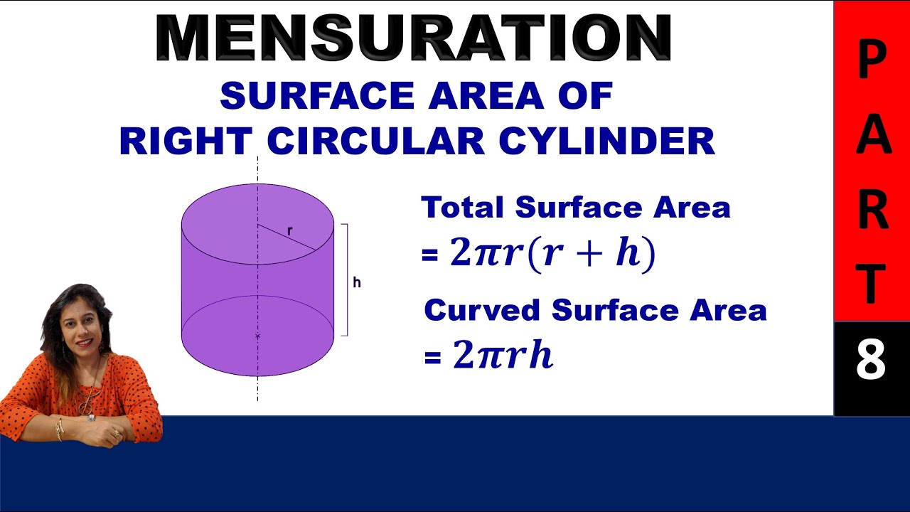 Math - Class 8 - Mensuration - Part 8 - Conceptual - Surface Area of ...