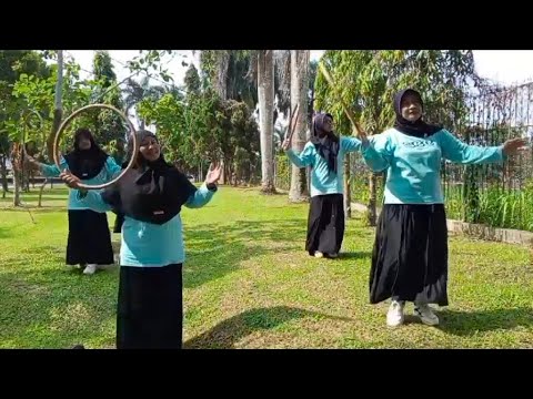 INDAH !! SENAM RITMIK SIMPAI CERIA (Bunda Nia, Siti, Vina, Sri) - YouTube