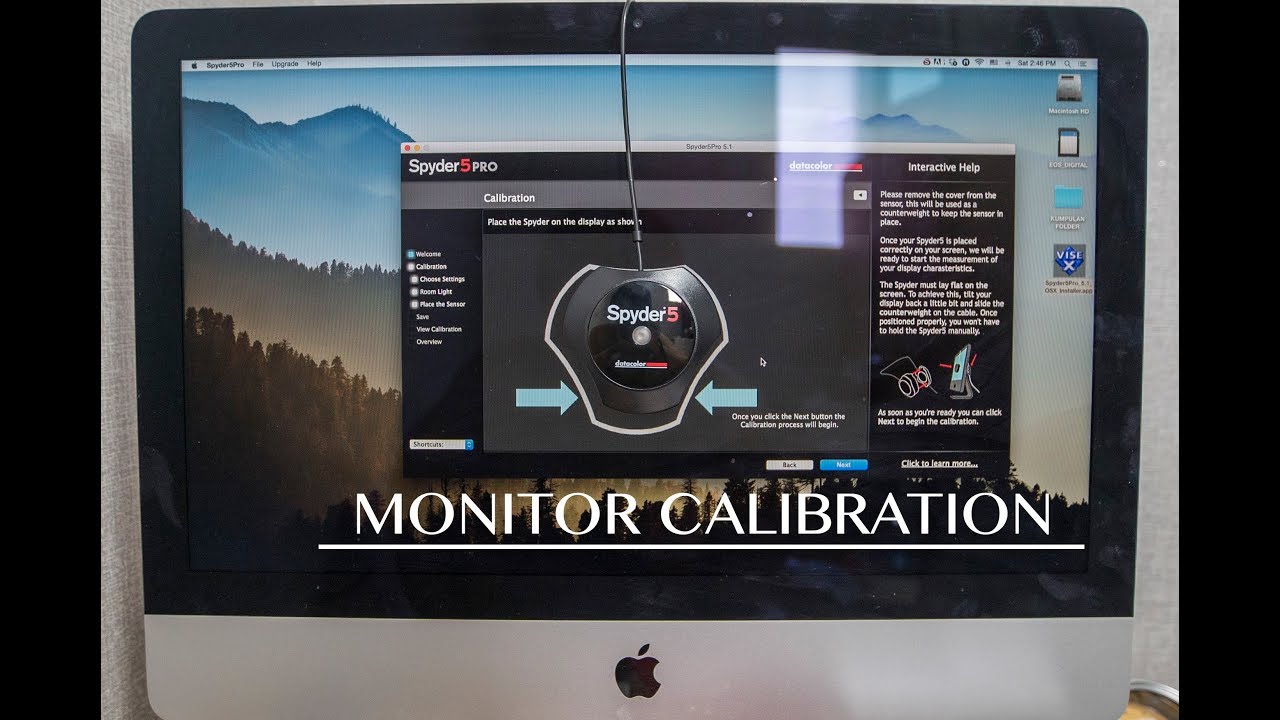 Kalibrasi Monitor ( Spyder Pro ) - YouTube
