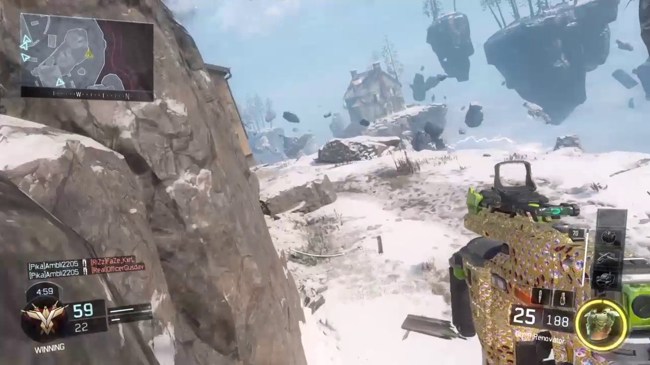 BO3 -- 64-2 infection TDM W DiY Renovator+Kinetic Armour - YouTube