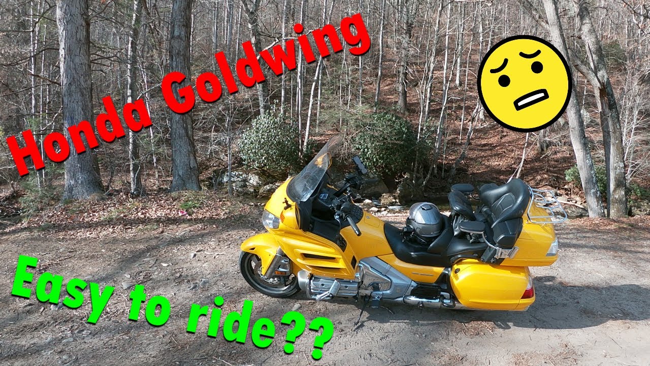 Honda Goldwing, Easy to ride?? - YouTube