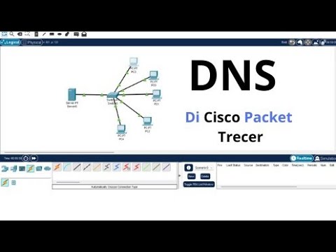Cara Membuat DNS Server Dan Web Server Di Cisco Packet Tracer - YouTube