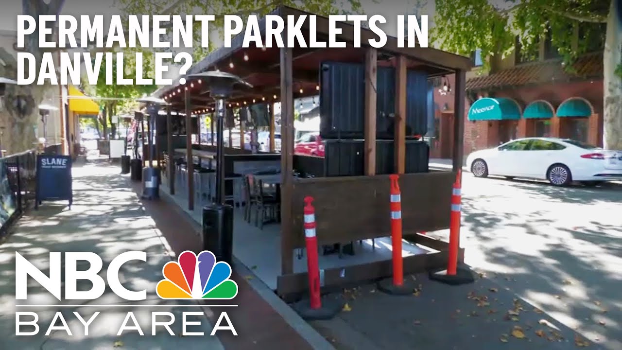 Danville Considers Plan to Make Parklets Permanent - YouTube