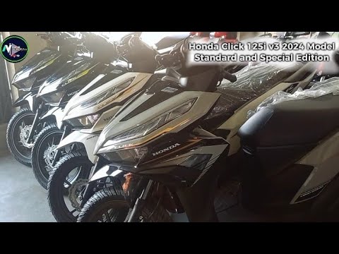 Honda Click 125i v3 Standard and Special Edition 2024 Model - YouTube