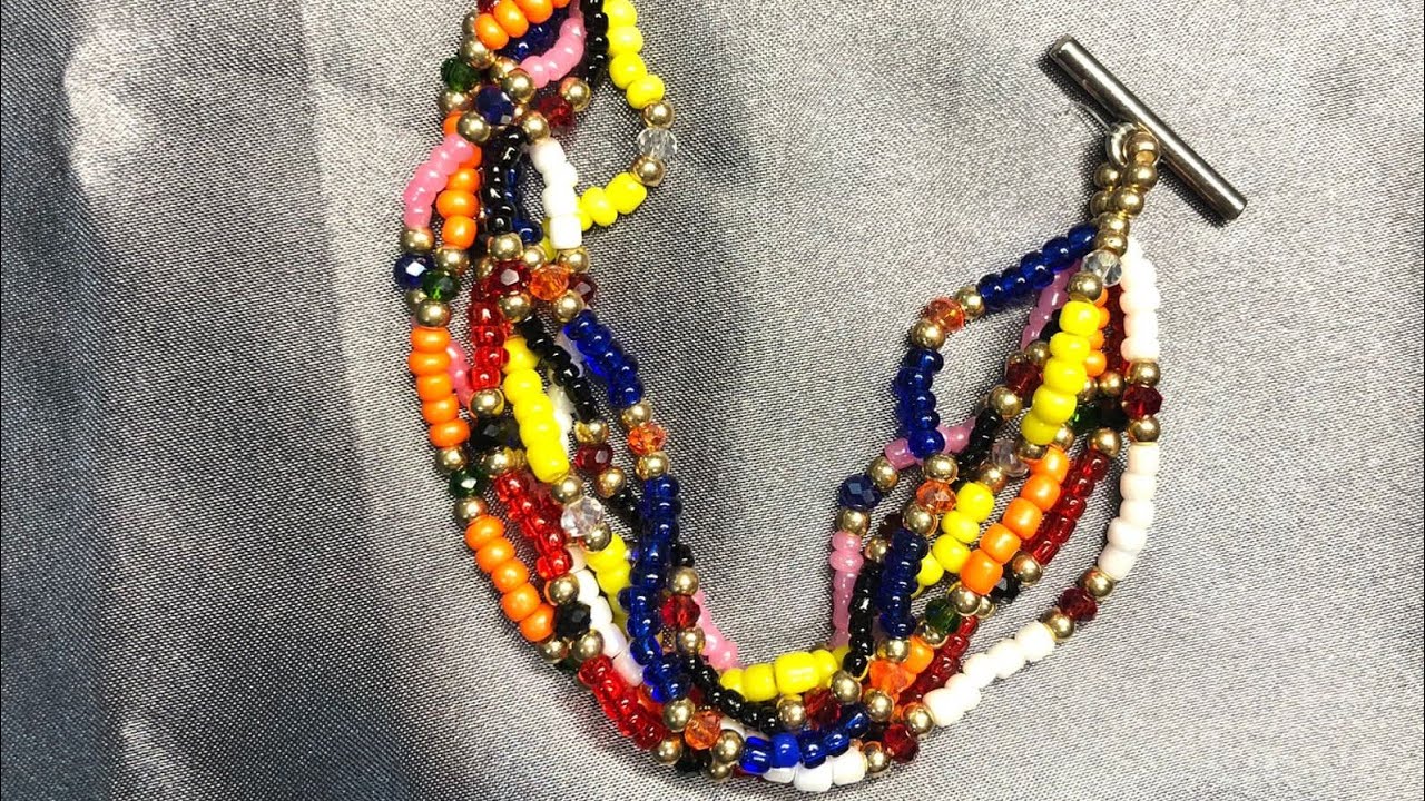 Multi bracelet tutorial. - YouTube
