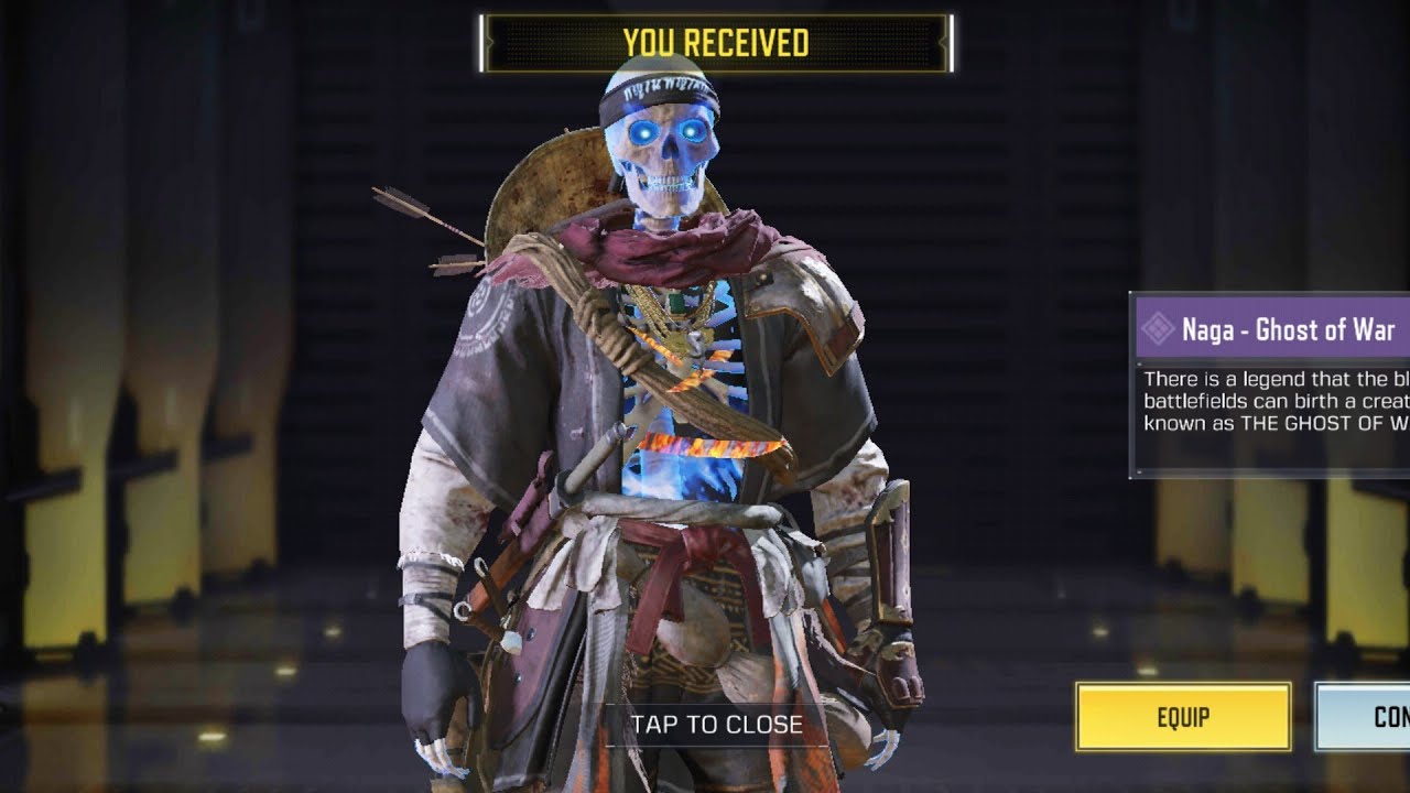 Best Epic Charecter Naga -Ghost of War (Animated) is looking insane ...