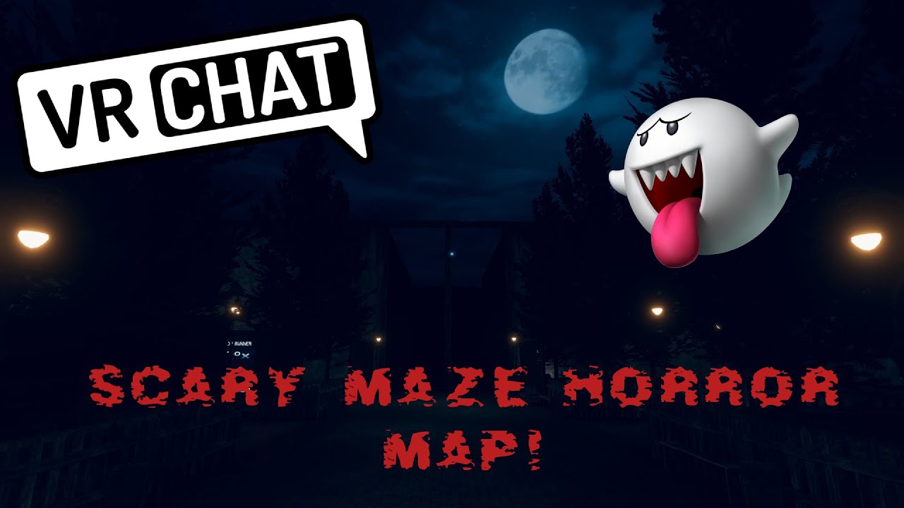 Going through a Giant Scary Horror Maze Map! - YouTube