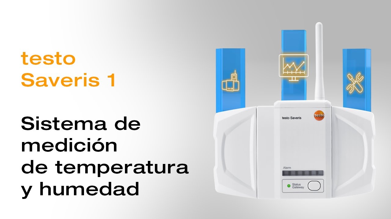 testo Saveris 1: sistema de medición de temperatura y humedad | Be sure ...
