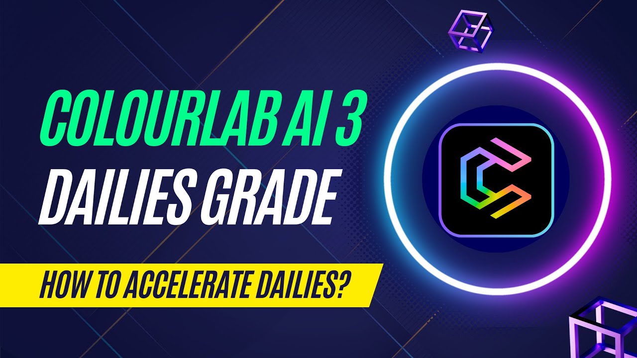 NEW! Colourlab Ai Match Engine V3 for Dailies - YouTube