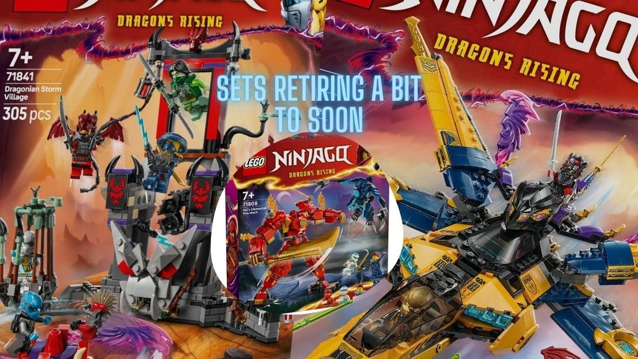 Ninjago Dragons Rising Sets Retiring A Bit To Soon - YouTube