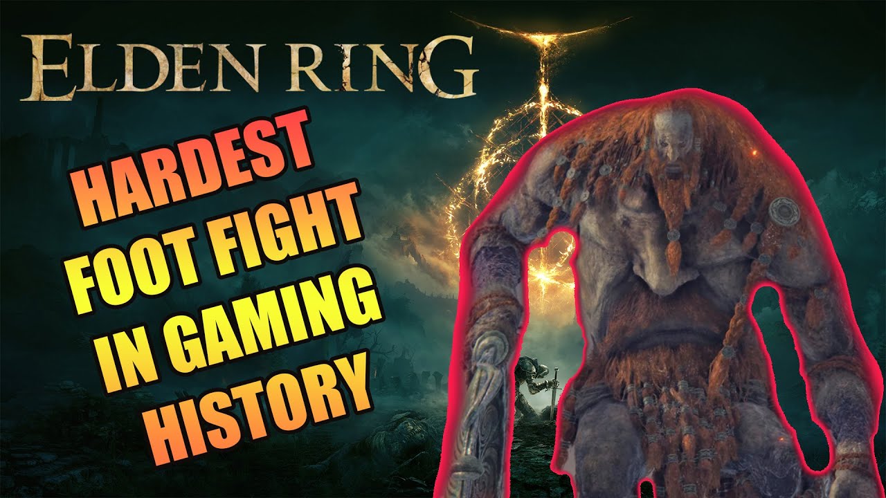ELDEN RING - FIRE GIANT (AKA BIG FOOT) BOSS FIGHT AND CUTSCENE (4K ...