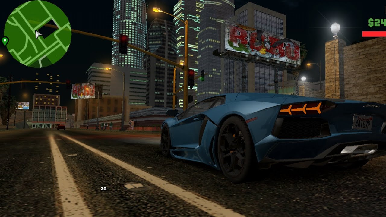GTA V Lamp Post And Traffic Lights For Gta San Andreas Mobile [Mod ...