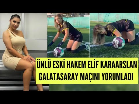 hakem Elif Karaarslan'dan \