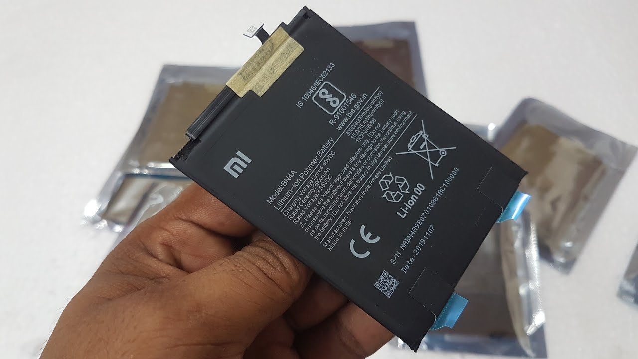 mi redmi note 7,7s,7pro original battery - YouTube