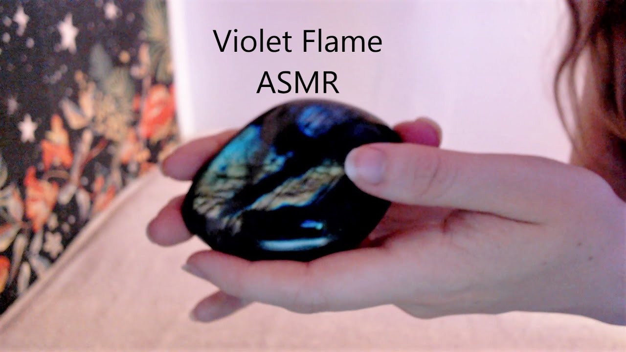 ASMR Reiki | Violet Flame Healing | Transmute | (POV healing, mic ...