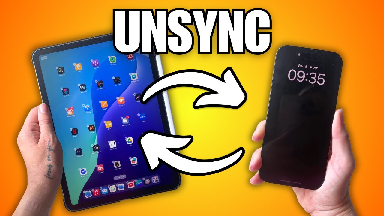 How To Unsync iPad From iPhone (2025) - YouTube
