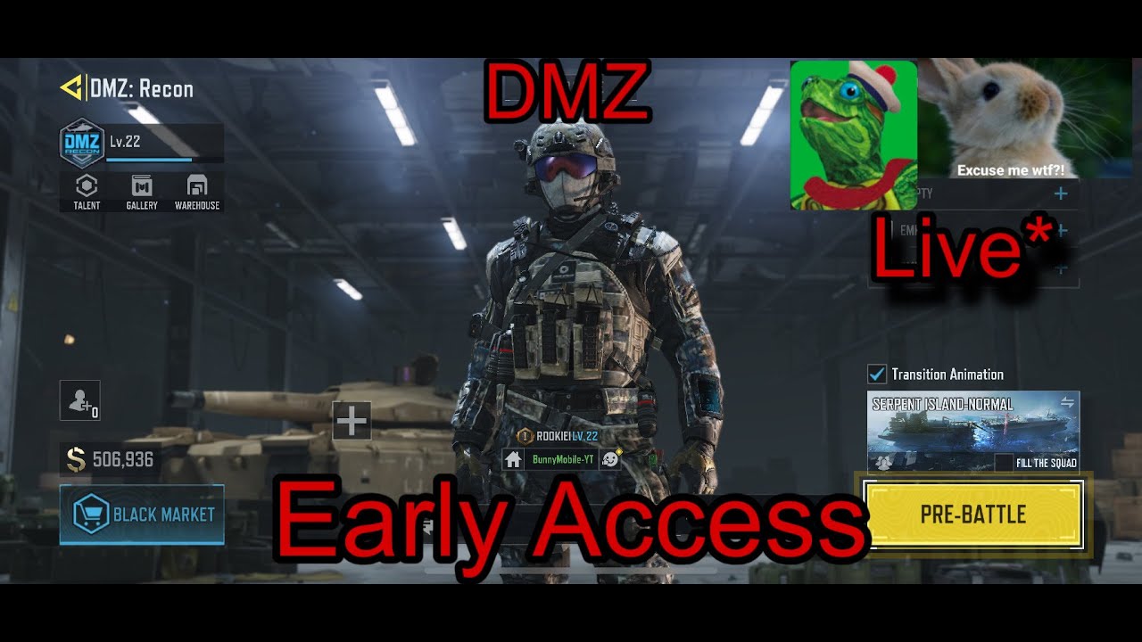 DMZ Early Access With Viewers in Call of Duty Mobile! - YouTube