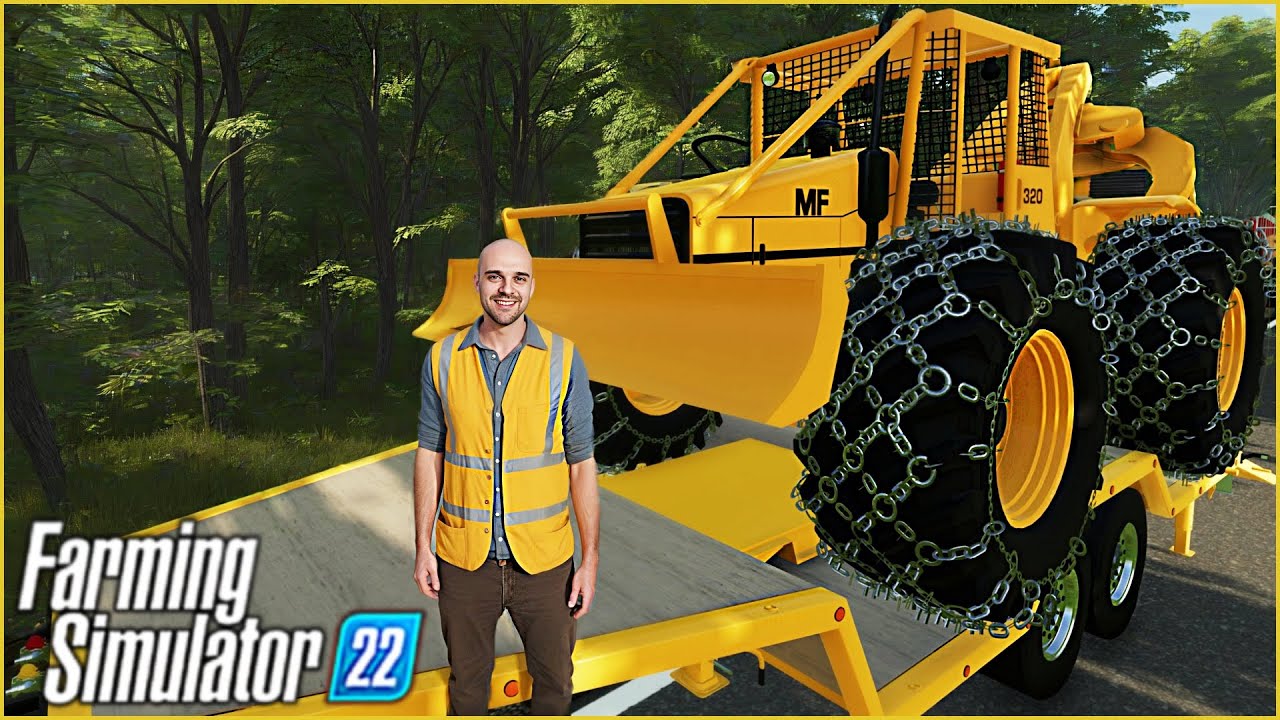 Skidder MF320 PER LAVORI FORESTALI - #58 NORTH MARCH RELOADED FS22 ITA ...