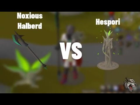NOXIOUS HALBERD VS HESPORI (OSRS) - YouTube
