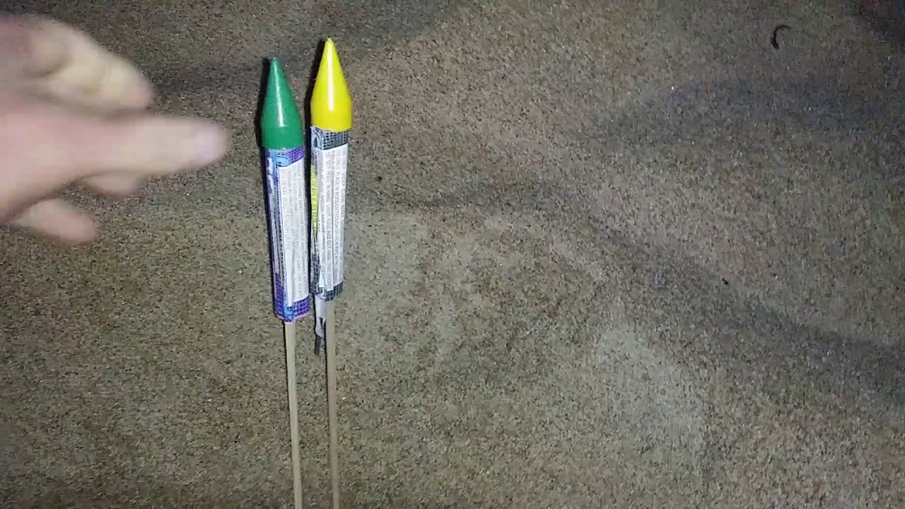 Premium 4oz rocket (firework) Cannon brand - YouTube