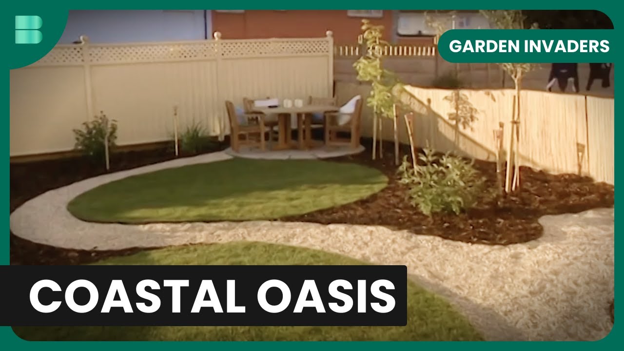 Creating a Stunning Seaside Oasis! - Garden Invaders - S01 EP16 ...