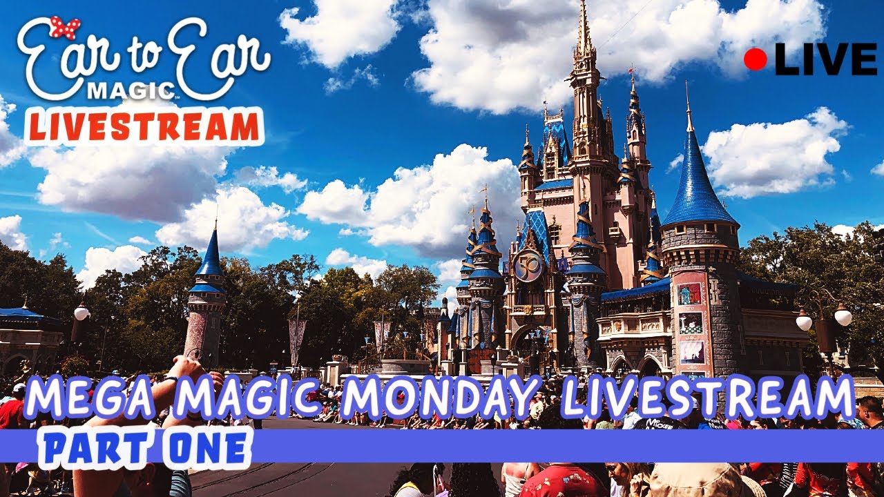 🔴 LIVE - Mega Monday Magic Kingdom Livestream - Part One 04-03-23 - YouTube