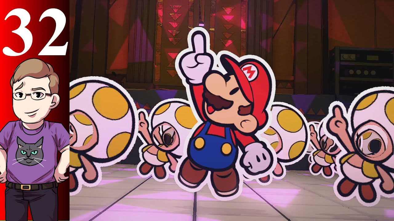 Let's Play Paper Mario: The Origami King (Blind) Part 32 - Faceless ...