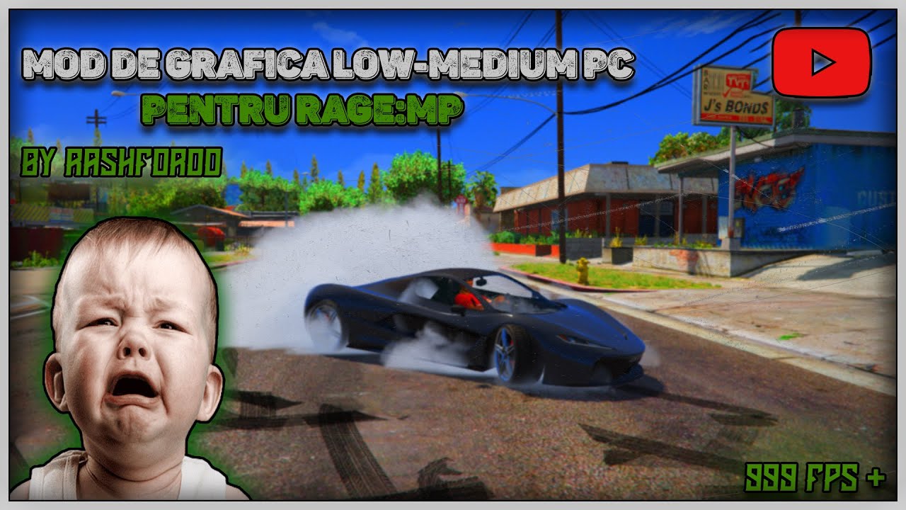 MOD DE GRAFICA RAGE-MP LOW-MEDIUM PC [FREE] #ragebhood - YouTube