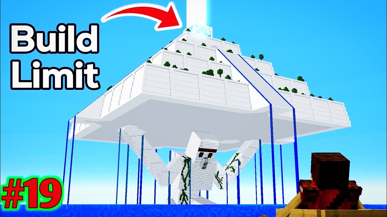 I Built the Worlds Largest Iron Beacon in Minecraft Hardcore - YouTube