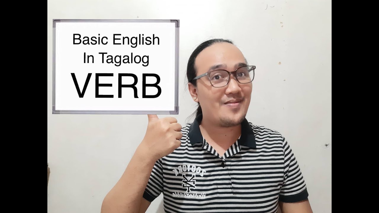 VERB English In Tagalog YouTube