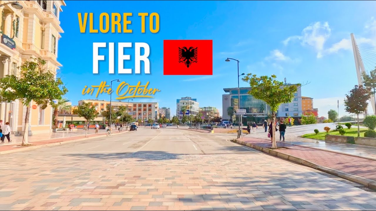 Driving in Albania 🇦🇱 from Vlorë to Fier in October 2024 - YouTube