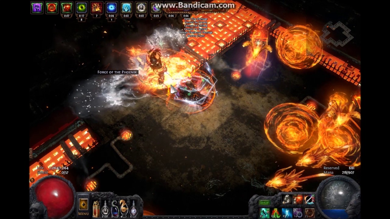 [PoE] Wild Strike - Raider ("4-Link"). Boss Kill Compilation (2.6 ...