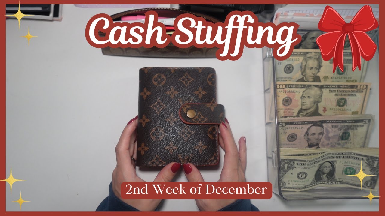 Cash Stuffing! 2nd Week of December | Spend / Saving Challenges! - YouTube