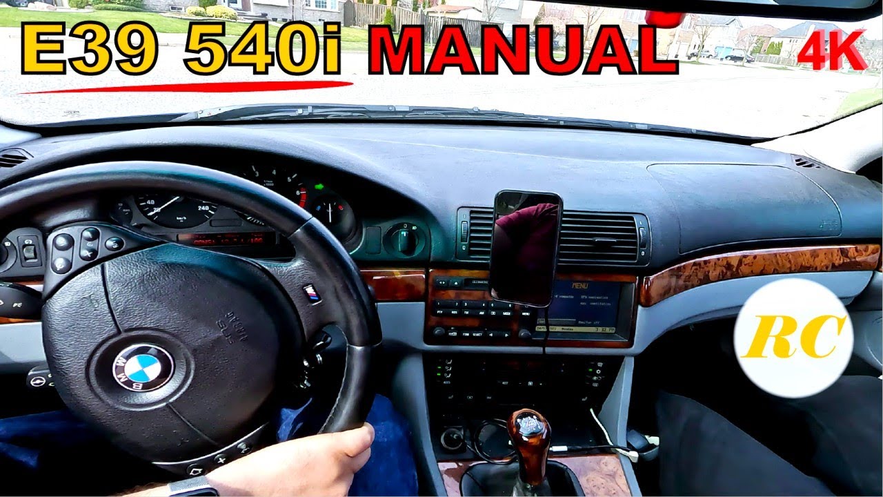 2000 BMW 540i Manual – POV Test Drive and Exhaust | 4K60 - YouTube