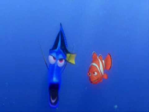 Dory speak's whale while I play unfitting music - YouTube