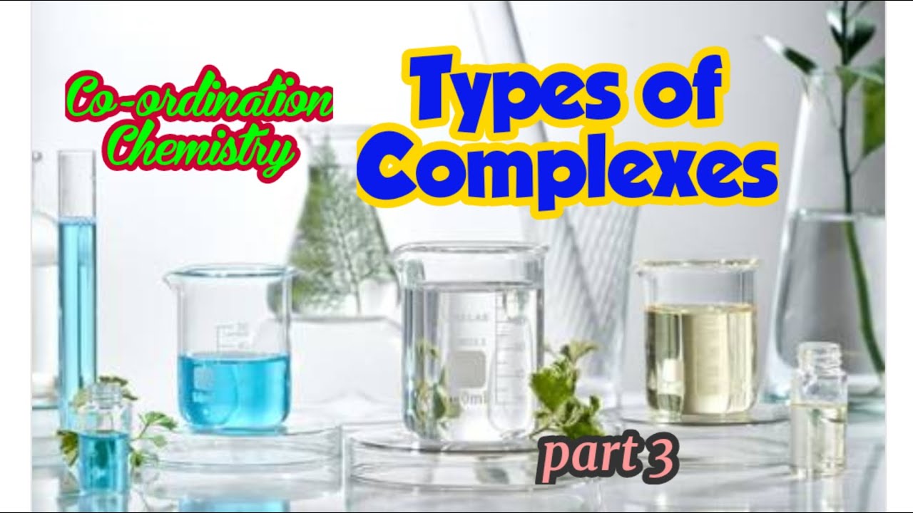 Types of Complexes||Coordination chemistry|Part3|TN+2Chemistry ...