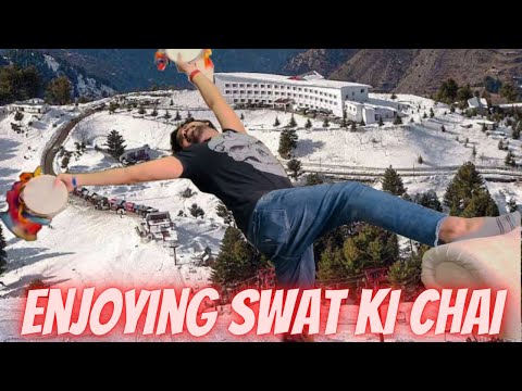 Enjoying Swat ki Chai 🥶