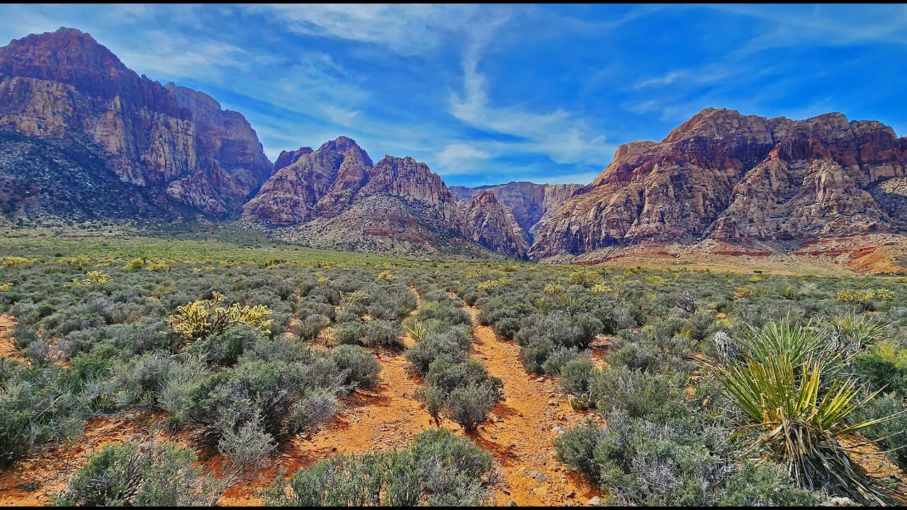 Historic Roads in Red Rock Canyon, Nevada - YouTube