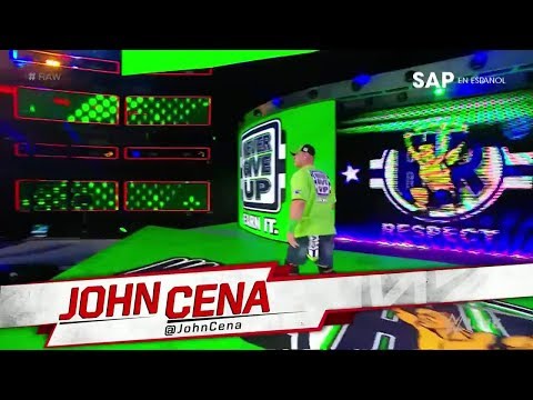 John Cena Entrance - RAW: March 19, 2018