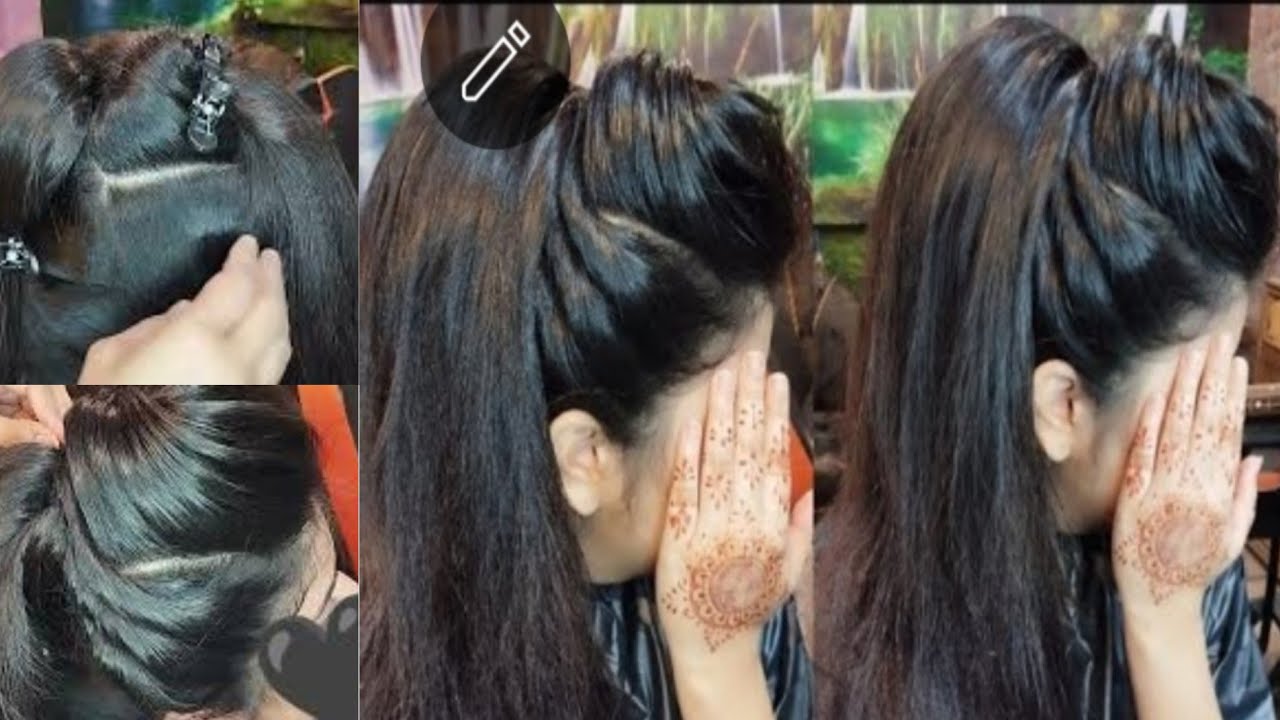 simple hair style for girls | hair style simple and easy - YouTube