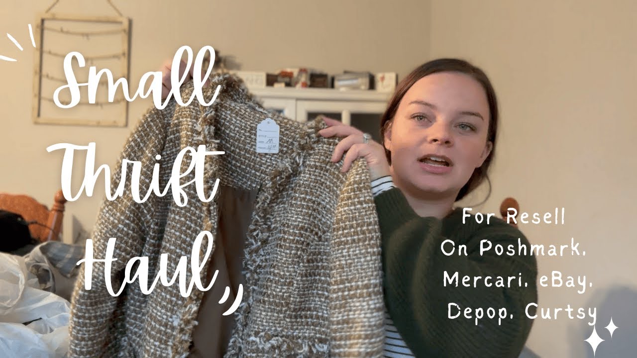 Small Thrift Store Haul for Resell | Everything for Under $20 - YouTube