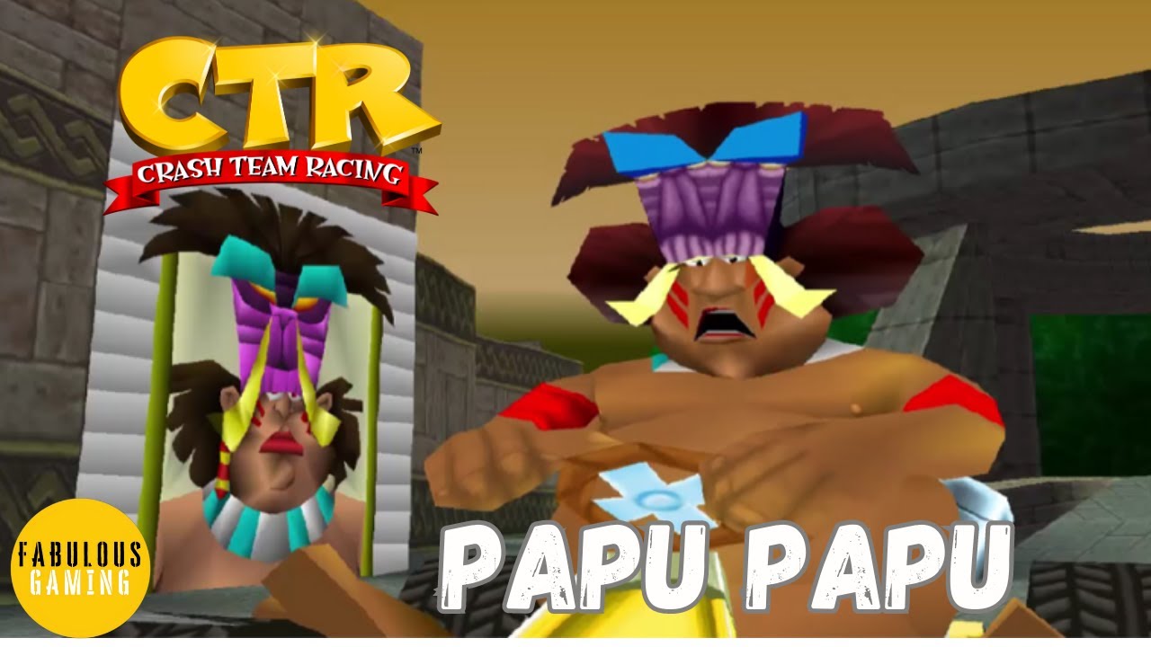 MELAWAN BOSS PAPU PAPU ! Crash Team Racing Gameplay #2 - YouTube