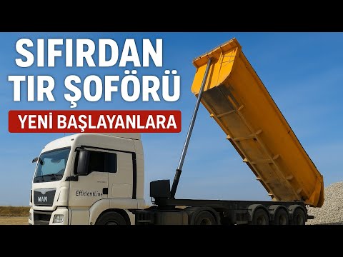 Sıfırdan Tır Şoförü olmak – Yeni Başlayanlar İçin En Net Rehber / Yeni Kamera aldım #tır #tırşoförü 