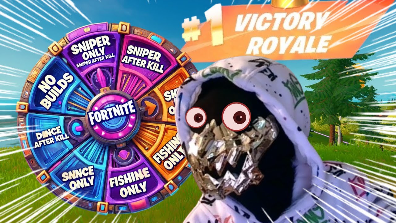 Fortnite, But the Spinner Picks My Challenges… - YouTube