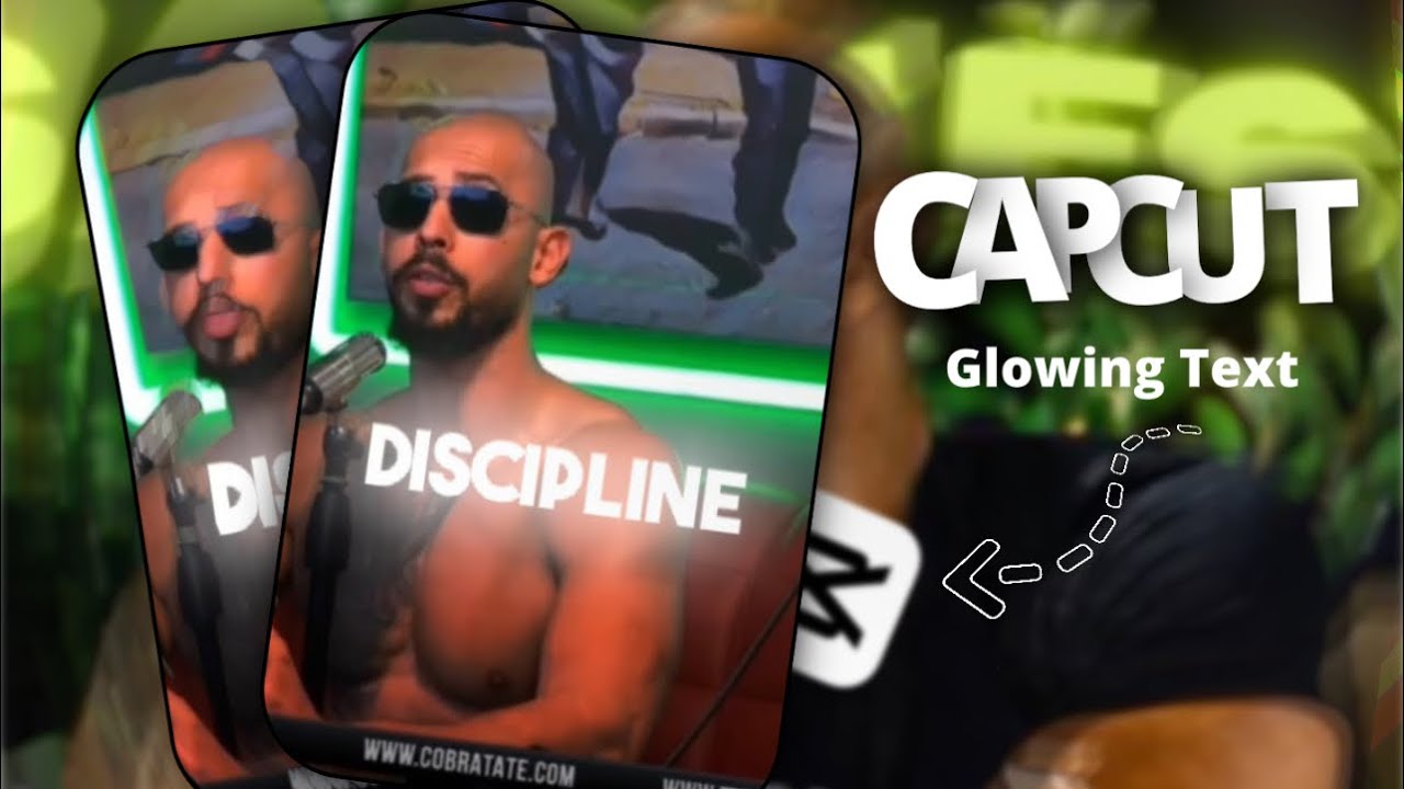 CapCut | Glowing Text tutorial - YouTube