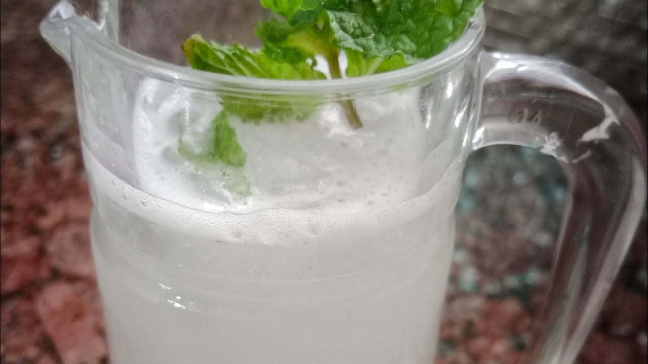 lamonade recipe by cakelicious creativity: how to make limu paani - YouTube