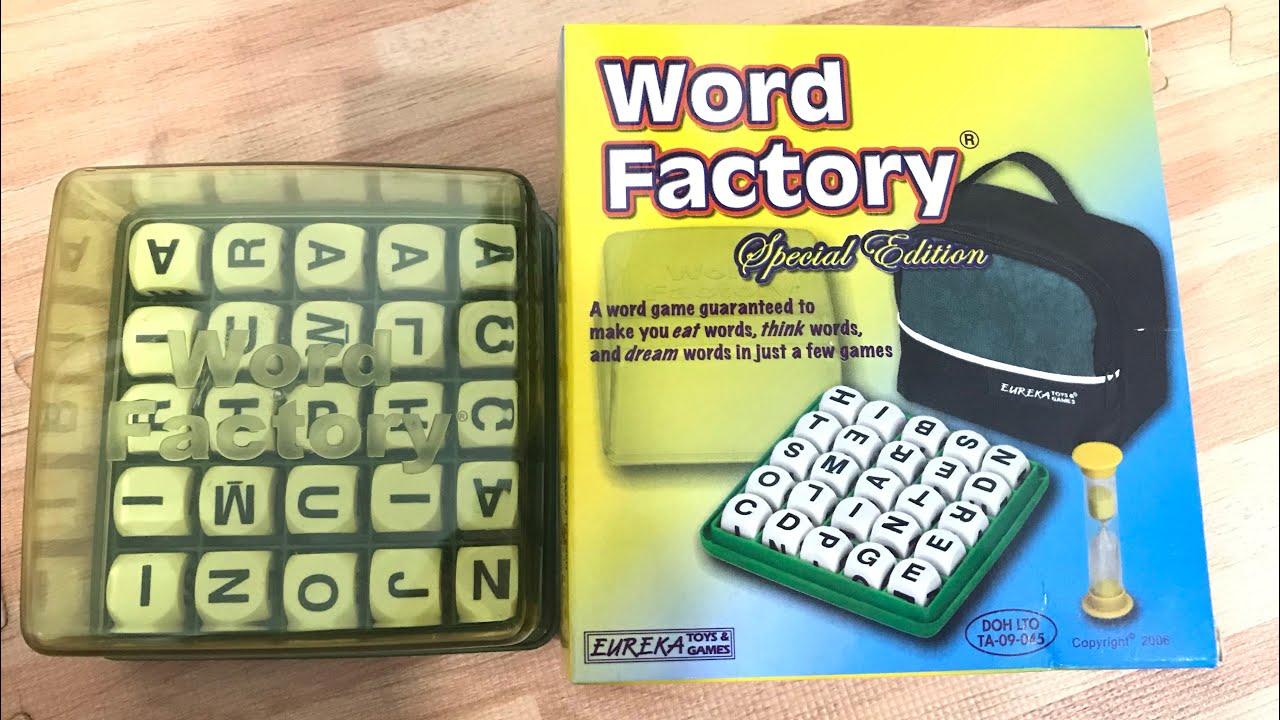 How to Play Word Factory | Play Time!!! - YouTube