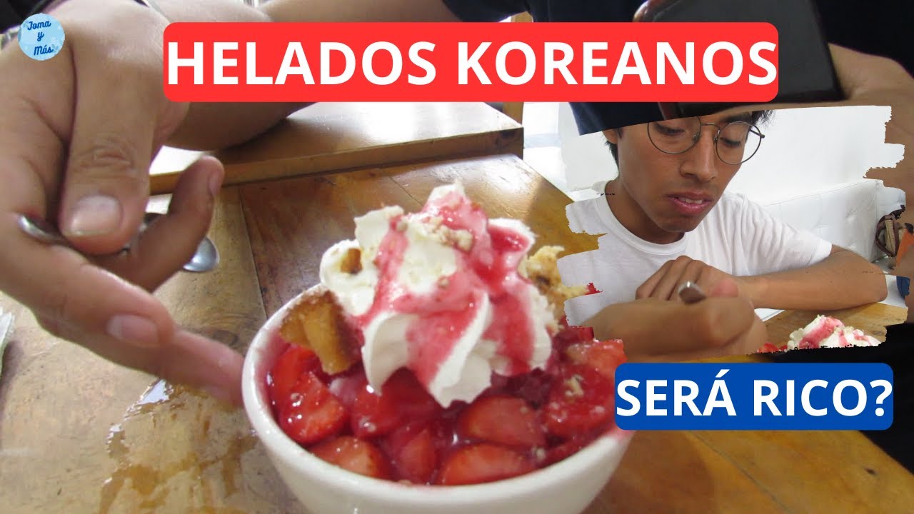 El mejor helado de Lima | Helados koreanos Mr. bingsu | Será rico ...