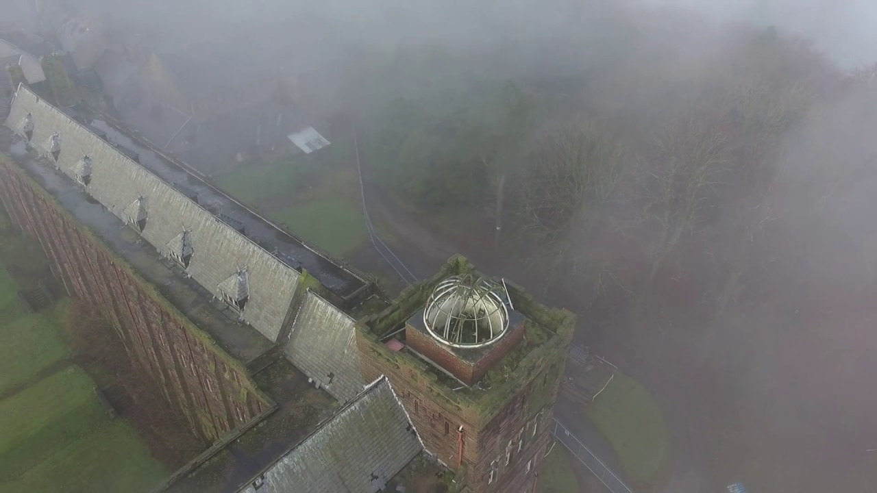 St Joseph's College, Upholland aerial views from drone extended - YouTube
